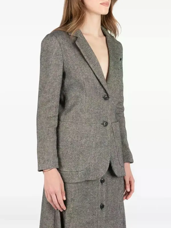 SOCIETE ANONYME Herringbone-pattern Jacket