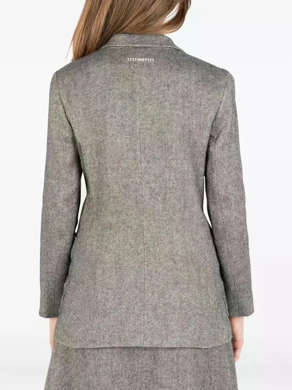 SOCIETE ANONYME Herringbone-pattern Jacket