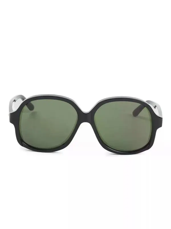 Valentino Garavani Octagonal Sunglasses - Black
