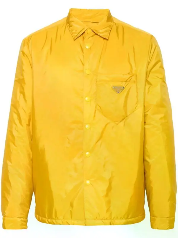 Prada Re-nylon Shirt - Yellow