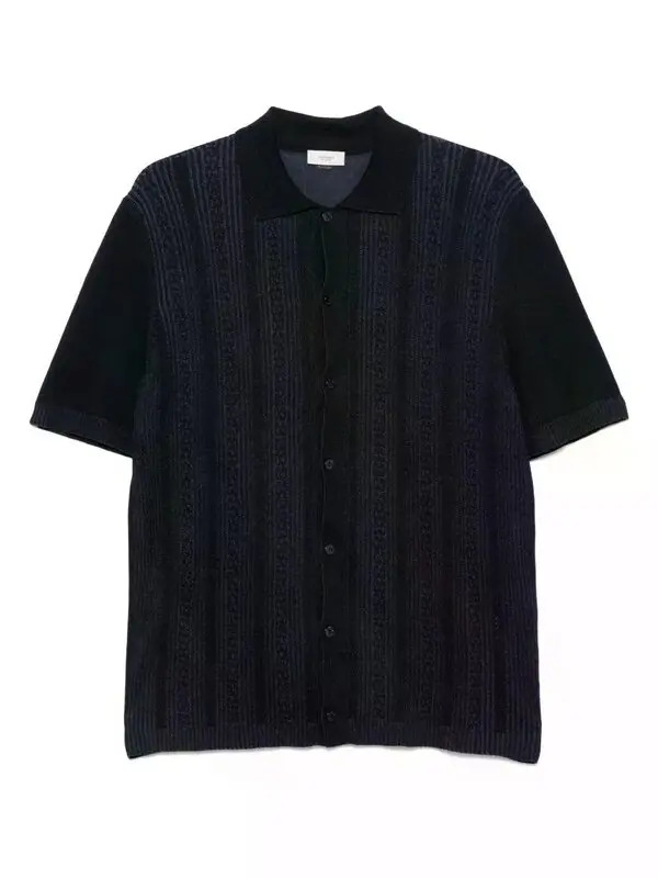 Agnona Silk-blend Shirt - Blue