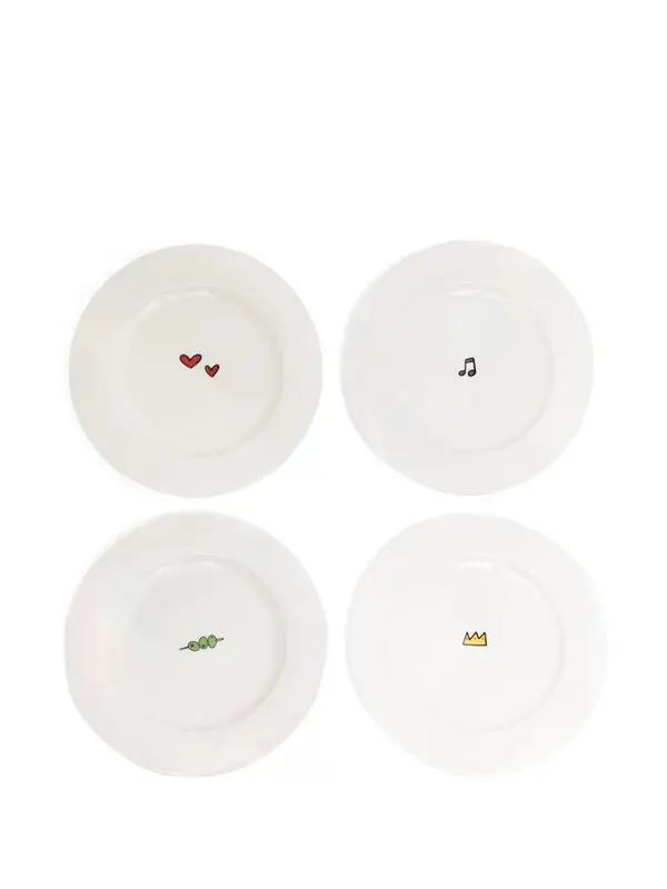 BAMBAH So & So Plates - White