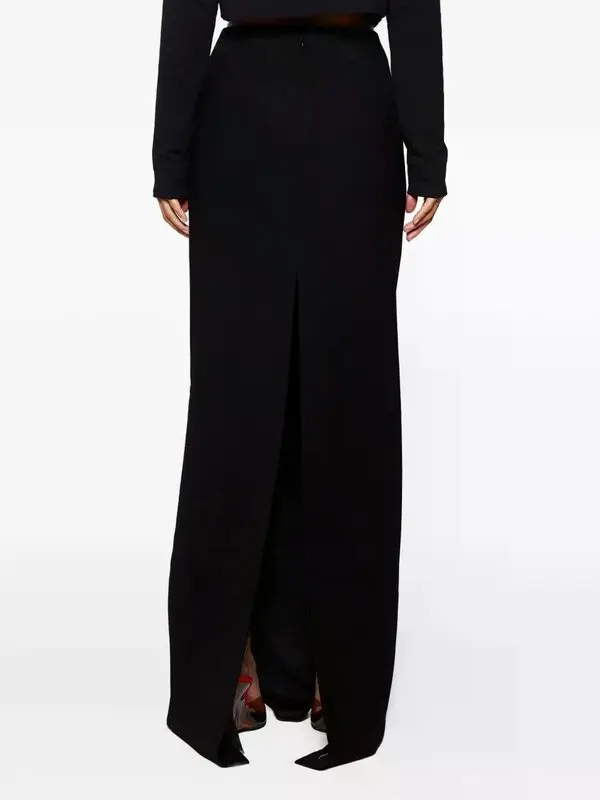 MONOT High-waisted Column Maxi Skirt