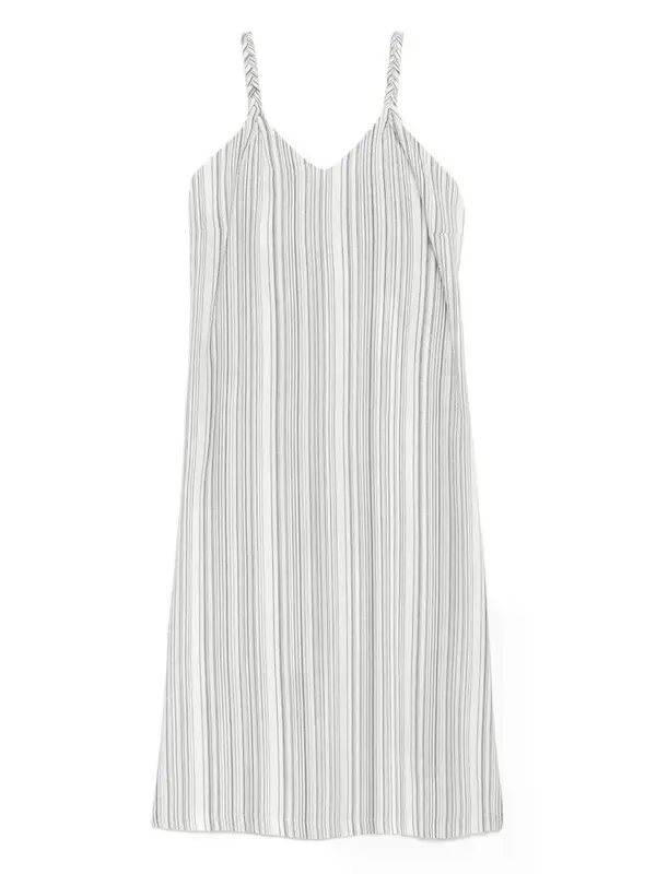 B+AB Striped Midi Dress