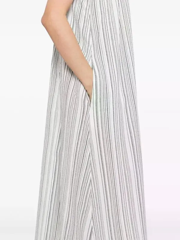B+AB Striped Midi Dress