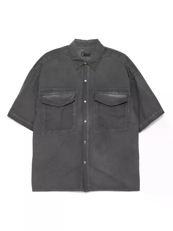 Izzue Short-sleeved Shirt - Grey