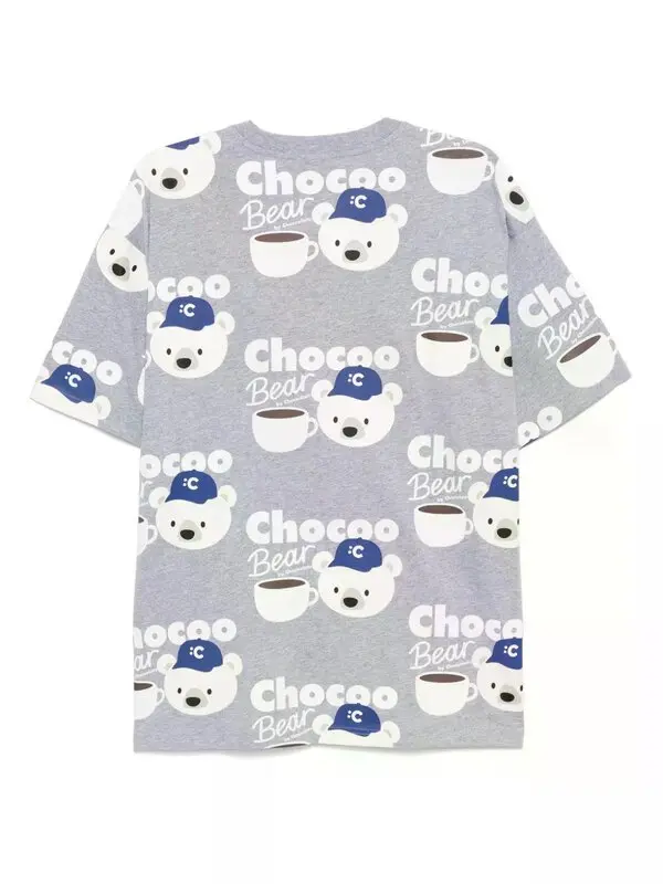 CHOCOOLATE Graphic-print T-shirt - Grey