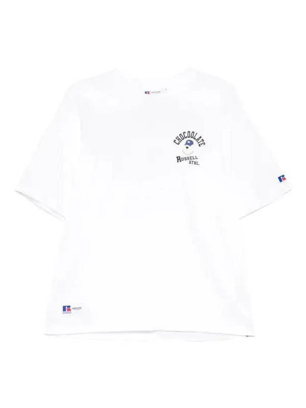 CHOCOOLATE Logo-printed T-shirt - White