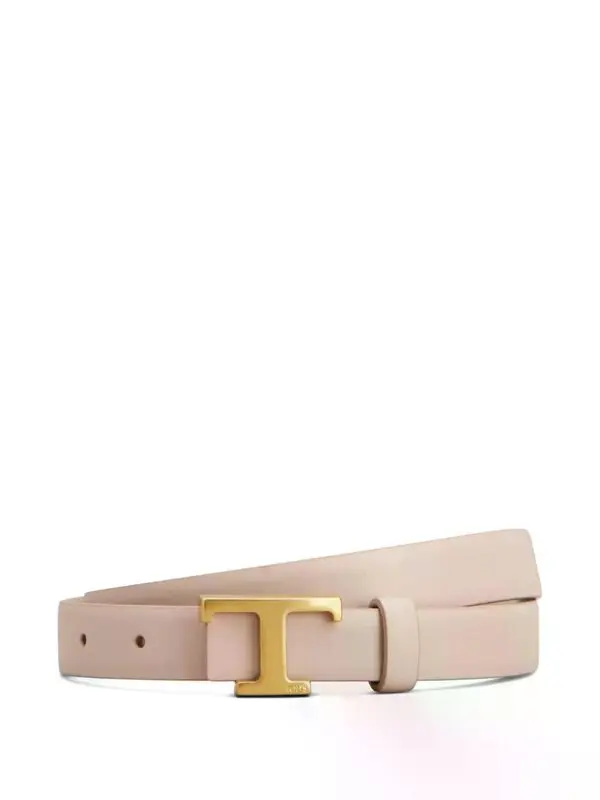 TOD'S T Timeless Belt - Neutrals