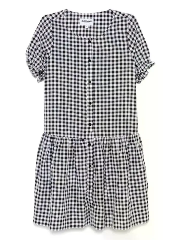 CHOCOOLATE Checked Dress
