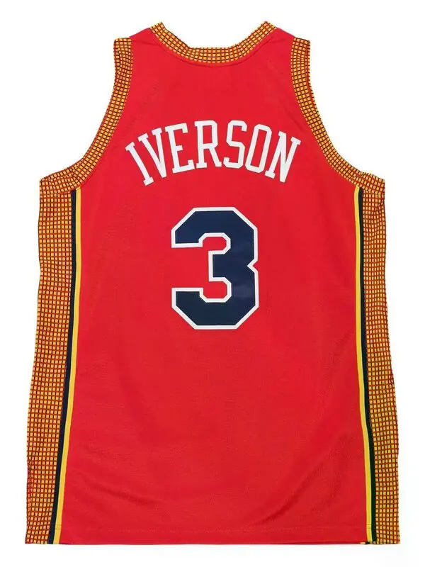 Mitchell & Ness Nba Philadelphia 76ers 2004 Allen Iverson Basketball Jersey - Red