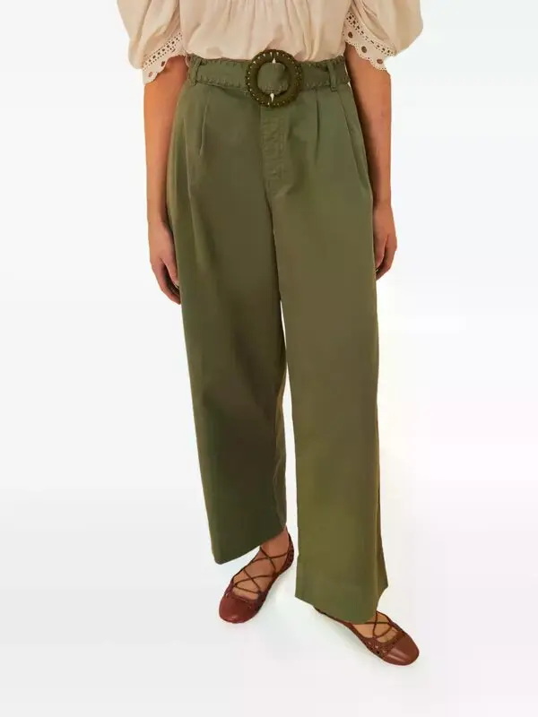 Farm Rio Twill Pleated Trousers