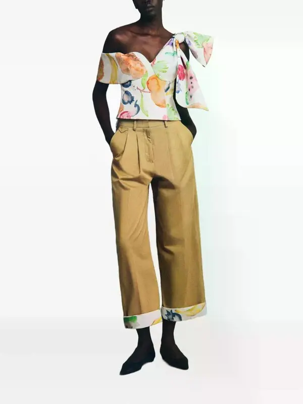 Rosie Assoulin Pleated Trousers
