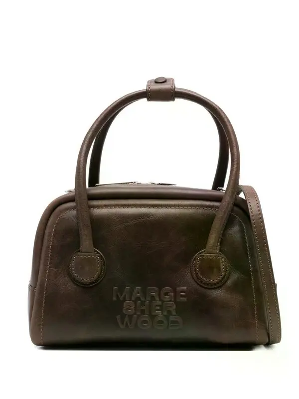 Margesherwood Logo-Embossed Tote Bag - Brown | Editorialist