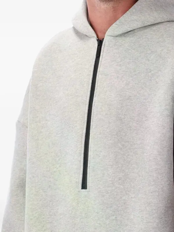 Fear Of God Athletic Half-zip Hoodie - Grey