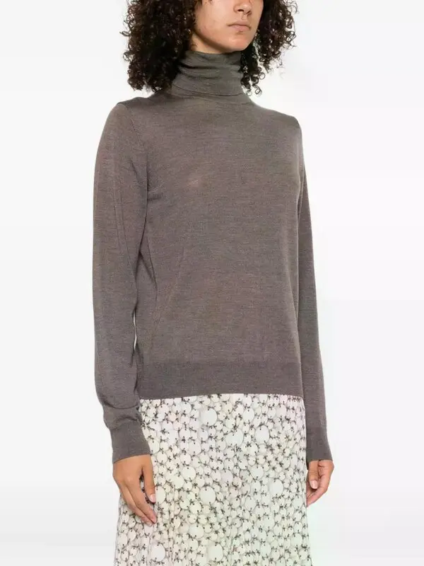 P.a.r.o.s.h Roll-neck Sweater - Brown