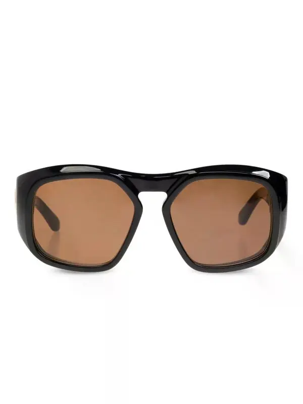 VALENTINO GARAVANI EYEWEAR Square Frame Sunglasses - Black