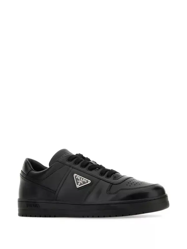 Prada Sneakers Low-top Downtown In Pelle - Black