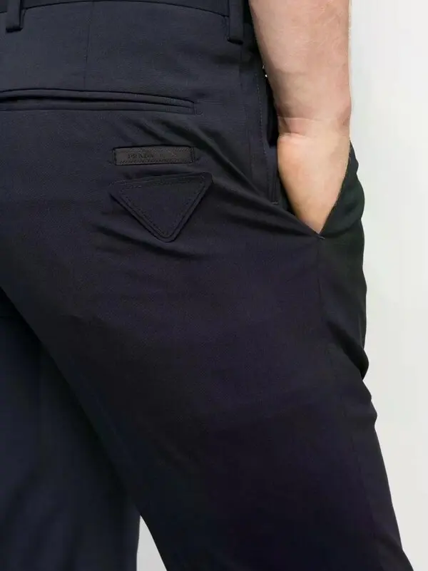Prada Poplin Mid-rise Chinos