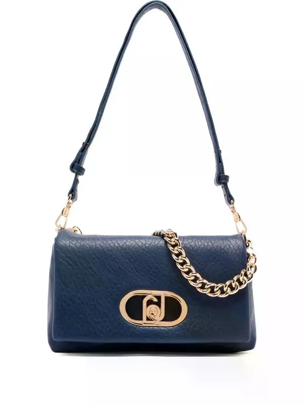 Liu Jo Logo-plaque Chain-strap Shoulder Bag - Blue
