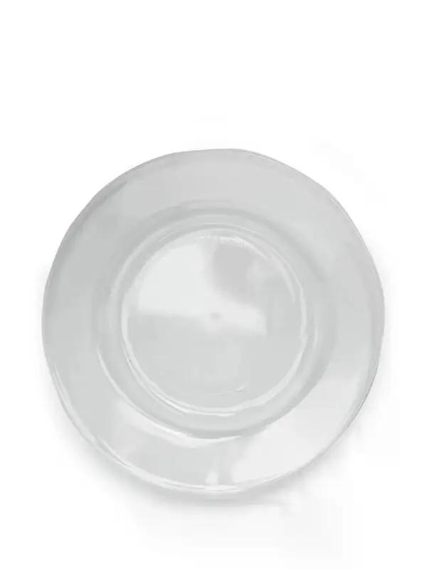 BAMBAH Transparent Plates Side - White