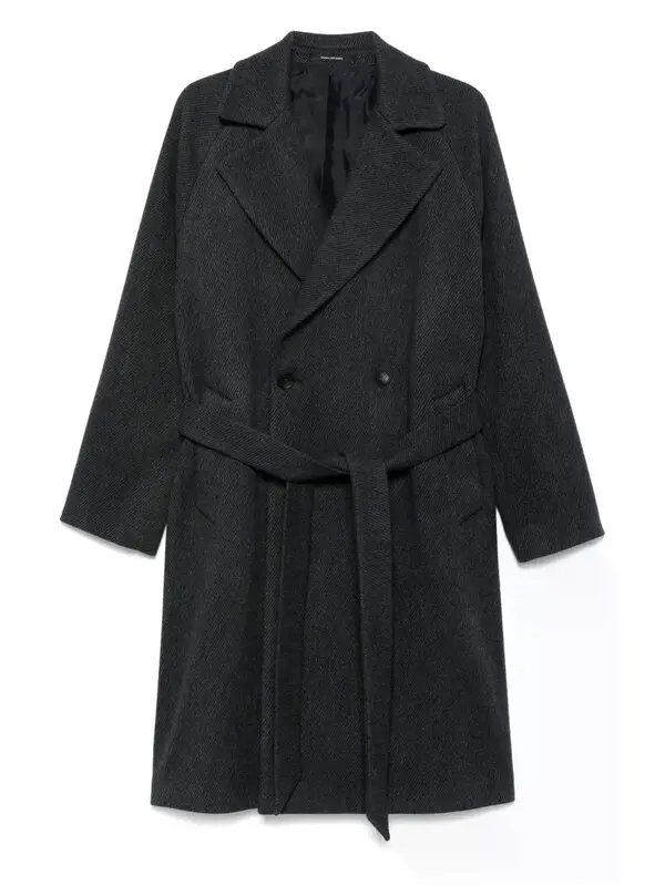 Tagliatore Belted Coat