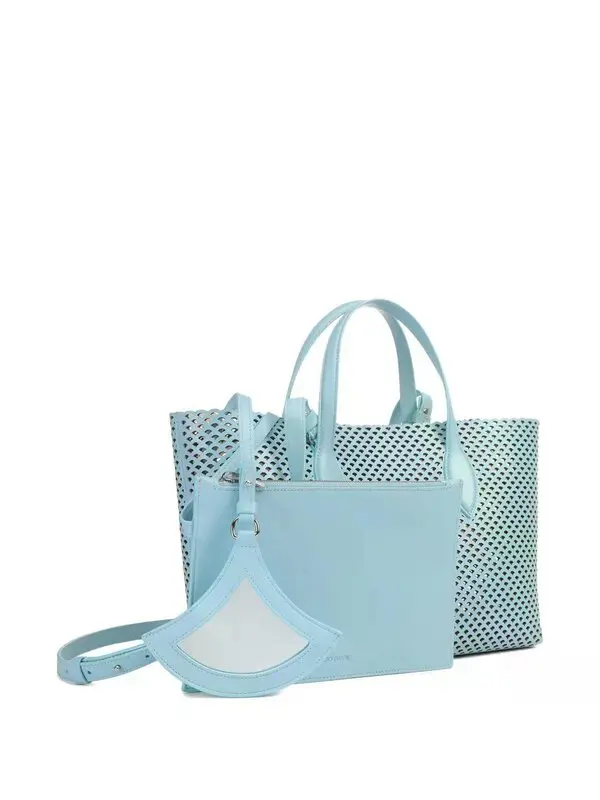 SERGIO ROSSI Micro Mermaid Leather Tote