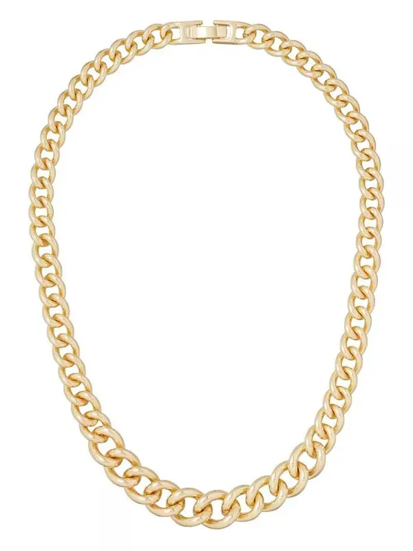 ROXANNE ASSOULIN Graduated Link Necklace - Gold