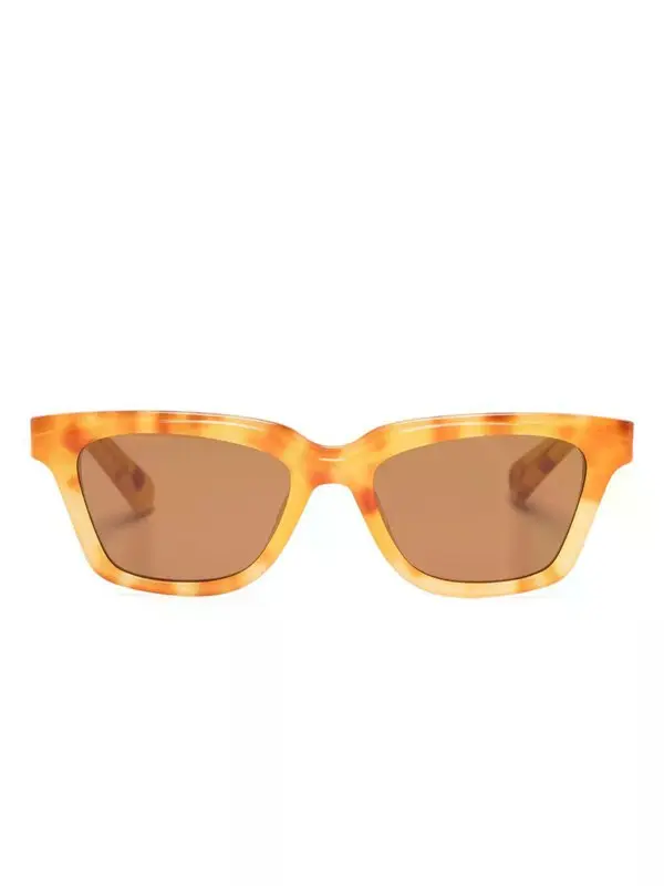 Jacquemus Tortoiseshell Sunglasses - Orange