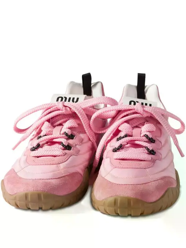 Miu Miu Tyre Sneakers - Pink