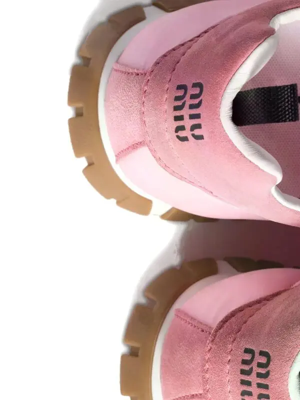 Miu Miu Tyre Sneakers - Pink
