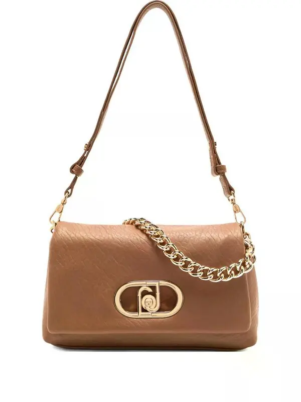 Liu Jo Logo-plaque Chain-strap Shoulder Bag - Brown