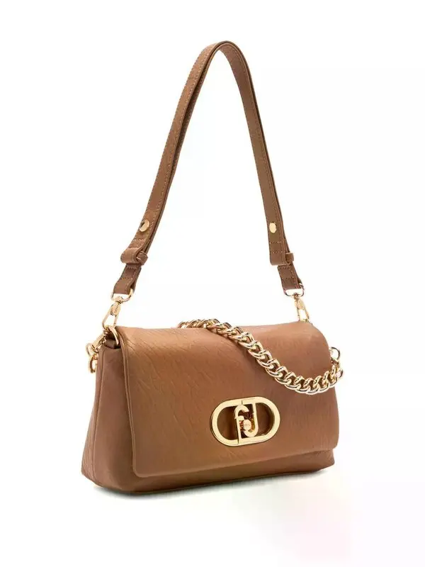 Liu Jo Logo-plaque Chain-strap Shoulder Bag - Brown