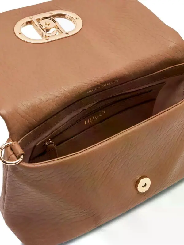 Liu Jo Logo-plaque Chain-strap Shoulder Bag - Brown