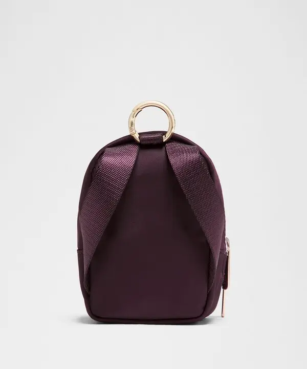Lululemon Everywhere Backpack Nano - Goodnight Plum/black Plum/blissful Pink/gold