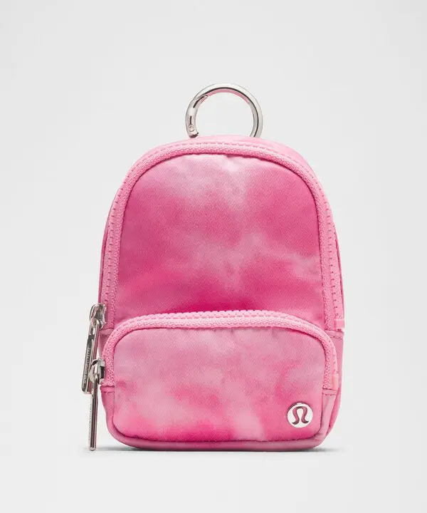 Lululemon Everywhere Backpack Nano - Smoothie Print Strawberry Multi/candy Cloud/silver