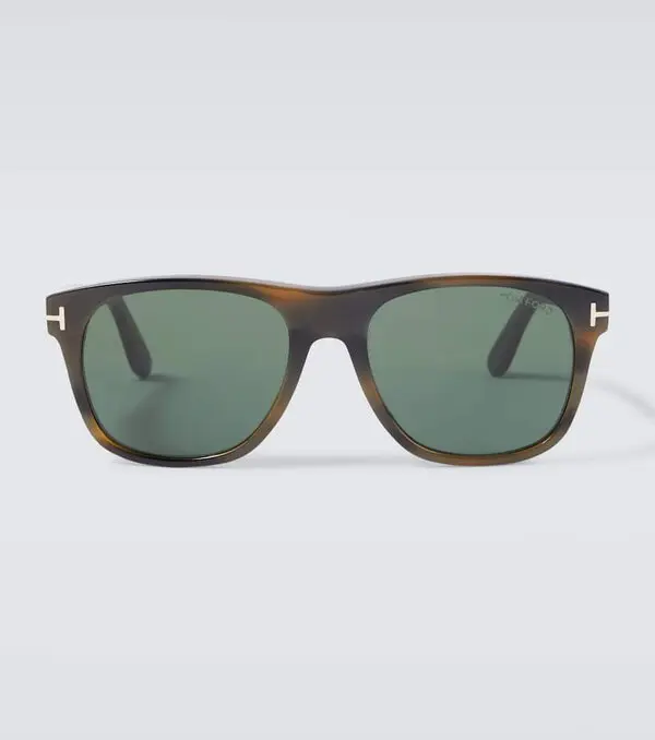 TOM FORD Marlon Square Sunglasses - Brown