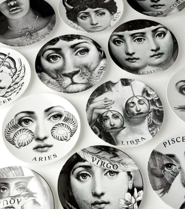 FORNASETTI Tema E Variazioni N.354 Libra Wall Plate