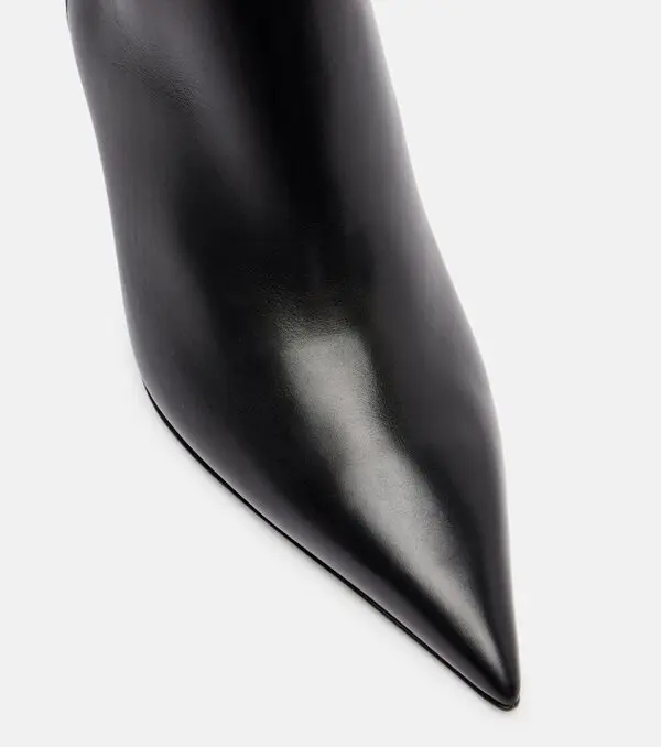 TOM FORD Julianne 85 Leather Ankle Boots