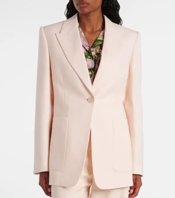 Chloé Wool Gabardine Suit Jacket