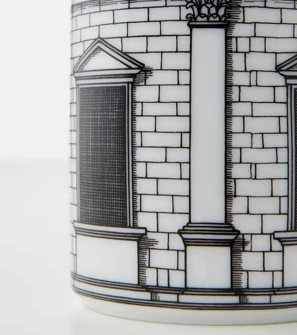 FORNASETTI Architettura Pen Pot - Multicoloured