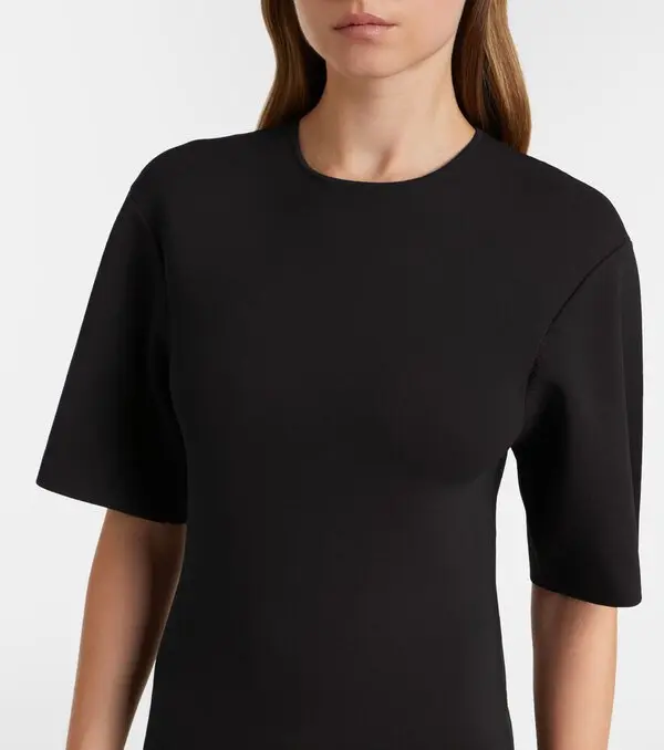 TOTEME Cocoon Jersey Midi Dress