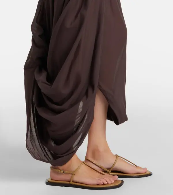 TOTEME Cocoon Jersey Midi Dress