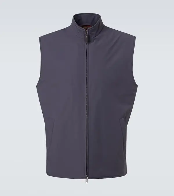 TOD'S Technical Vest - Grey
