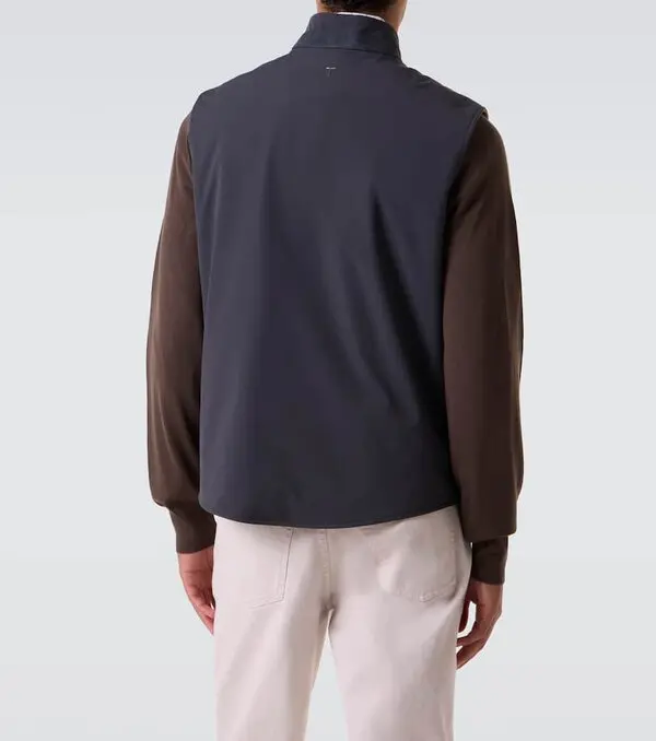 TOD'S Technical Vest - Grey