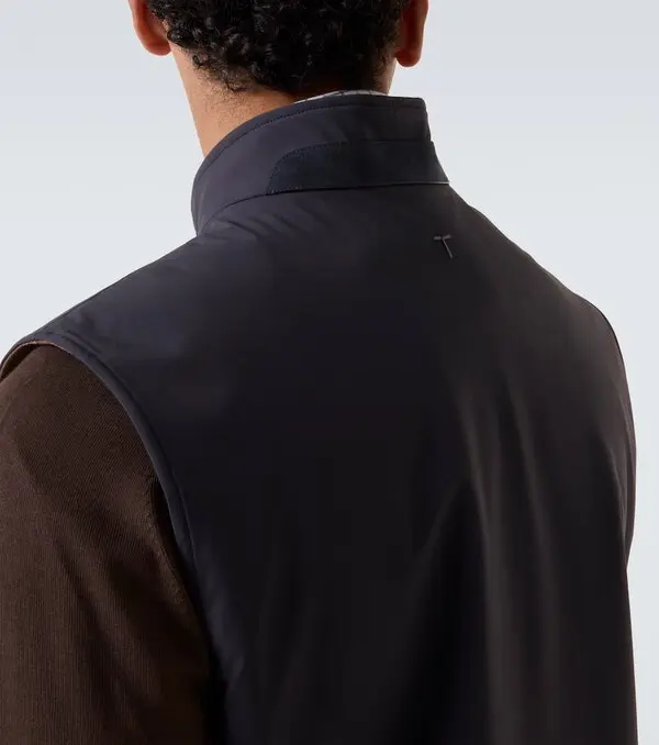TOD'S Technical Vest - Grey