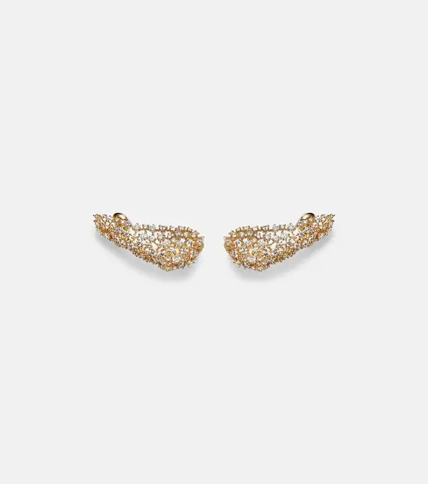 ANANYA Scatter 18kt Diamond Earrings - Gold