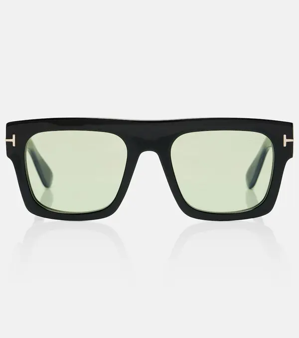 TOM FORD Fausto Square Sunglasses - Black
