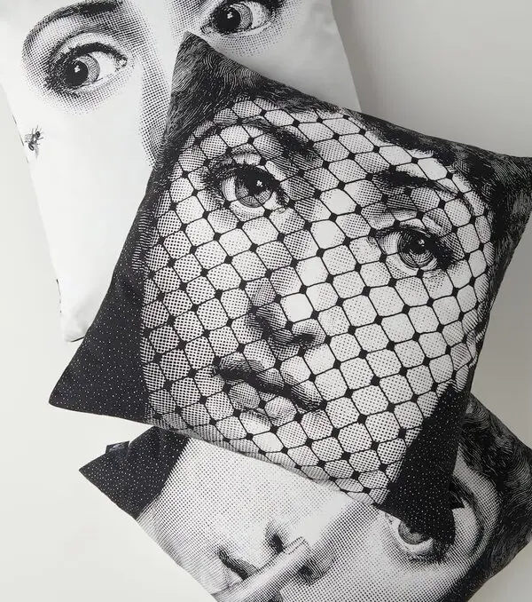 FORNASETTI Tema E Variazioni Ape Cushion - Multicoloured