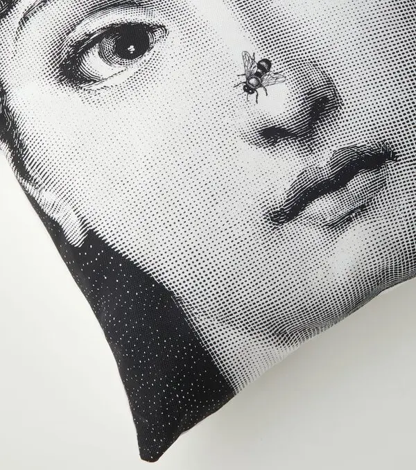 FORNASETTI Tema E Variazioni Ape Cushion - Multicoloured